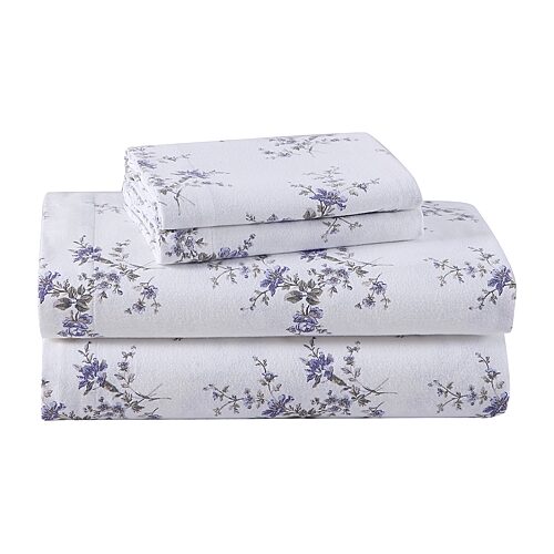 Click here for Laura Ashley(R) Jessika Cotton Flannel Sheet Set prices