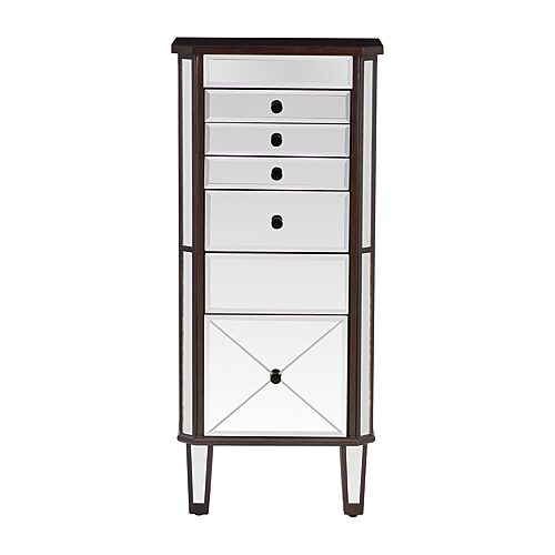 Click here for Powell Company Hialea Espresso Jewelry Armoire  On... prices