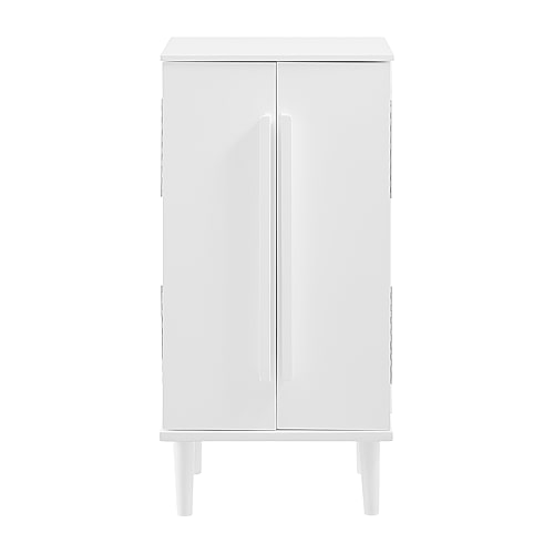 Click here for Powell Company Janice White Jewelry Armoire  One S... prices