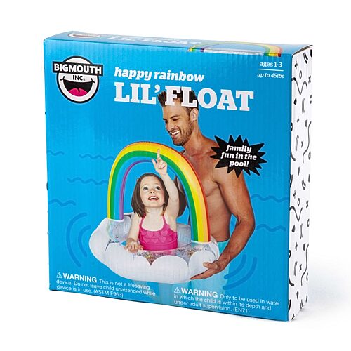 Click here for Big Mouth Rainbow Over Cloud Lil Float  One Size... prices