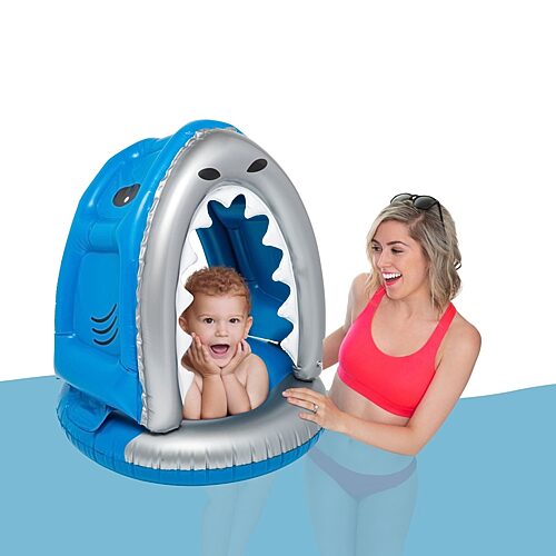 Click here for Big Mouth Shark with Canopy Lil Float  One Size  M... prices