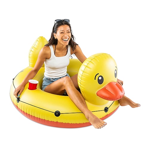 Click here for Big Mouth Duck River Tube  One Size  Multiple Colo... prices