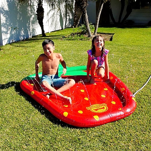 Click here for Big Mouth Strawberry Splash Pad  One Size  Multipl... prices