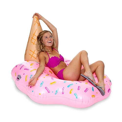 Click here for Big Mouth Melting Ice Cream Pool Float  One Size... prices