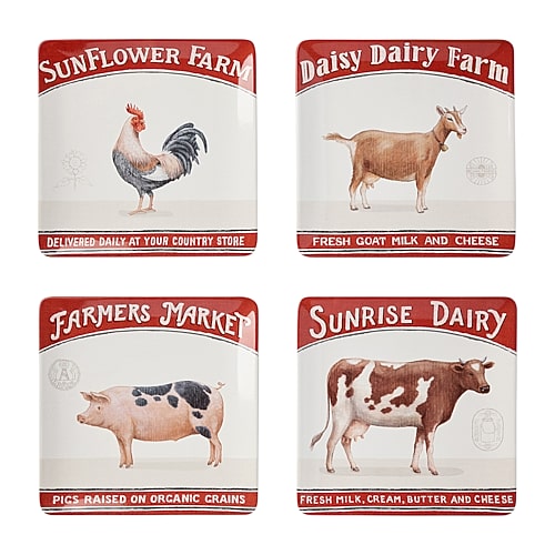 Click here for Certified International Vintage Farm Dinner Plates... prices