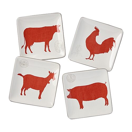 Click here for Certified International Vintage Farm Canape Plates... prices