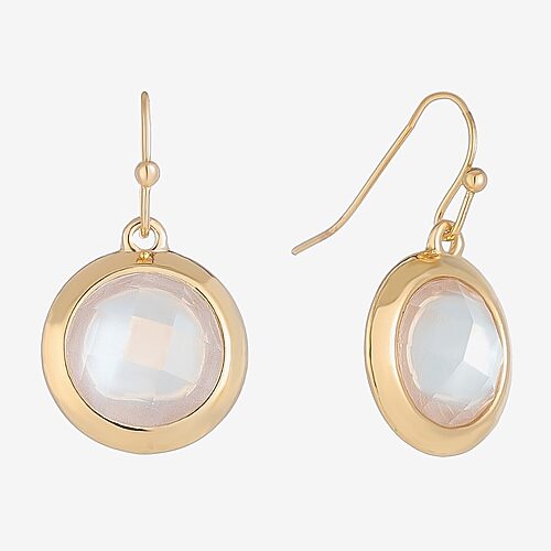 Click here for Liz Claiborne Gold Tone Womens Drop Earrings  One... prices