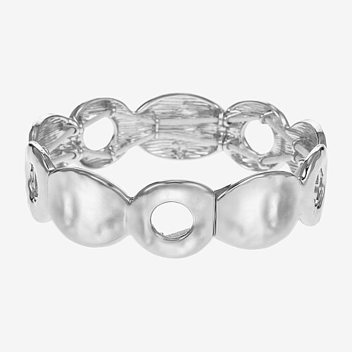 Click here for Liz Claiborne Hammered Disc Womens Stretch Bracele... prices