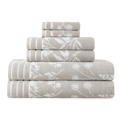 Click here for Linden Street Jacquard Geometric Bath Towel  One S... prices