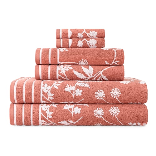 Click here for Linden Street Jacquard Geometric Bath Towel  One S... prices