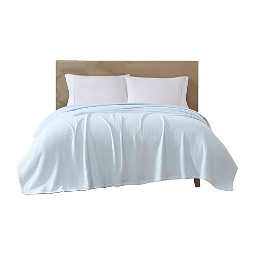 Click here for Beatrice Home Fashions Blanket  One Size  Blue prices
