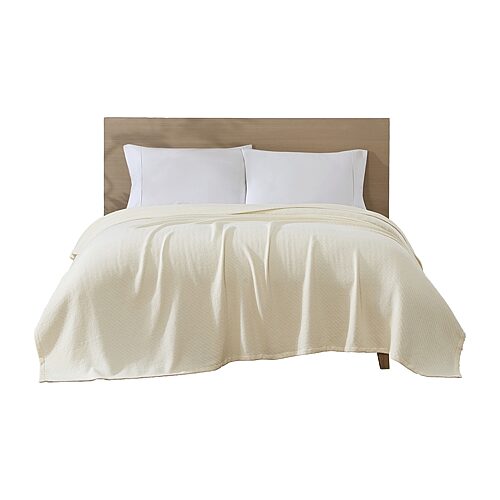 Click here for Beatrice Home Fashions Blanket  One Size  White prices