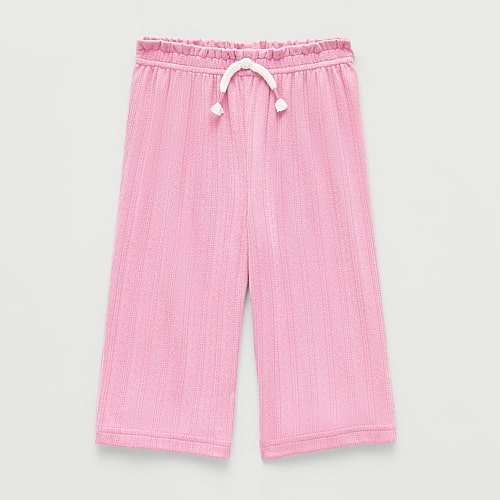 Click here for Okie Dokie Baby Girls Wide Leg Loose Fit Pull-On P... prices