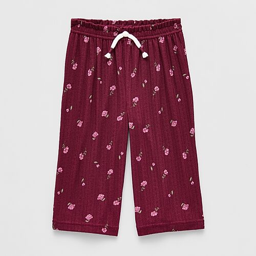 Click here for Okie Dokie Baby Girls Wide Leg Loose Fit Pull-On P... prices