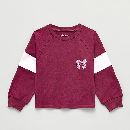 Click here for Okie Dokie Toddler & Little Girls Round Neck Long... prices