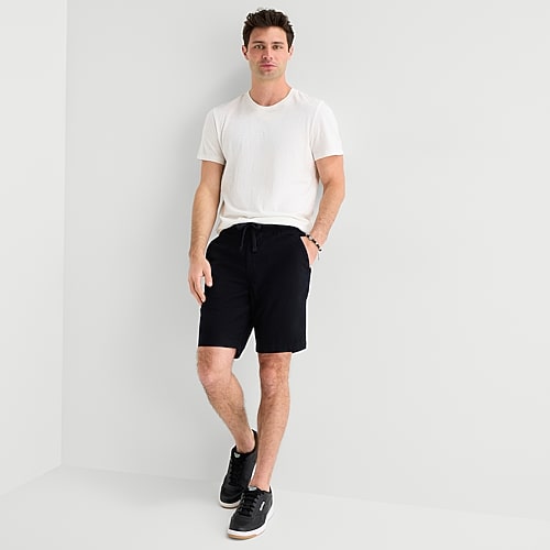 Click here for mutual weave Mens 11 Pull-On Short  X-large  Black prices