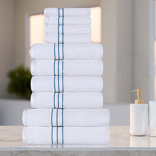 Click here for SUPERIOR Hotel Spa Quality Turkish Cotton 10-pc. Q... prices