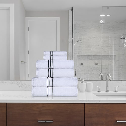 Click here for SUPERIOR Hotel Spa Quality Turkish Cotton 6-pc. Qu... prices