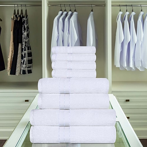 Click here for SUPERIOR Hotel Spa Quality Turkish Cotton 8-pc. Qu... prices