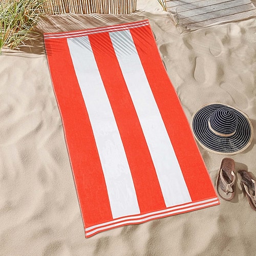 Click here for SUPERIOR Cabana Stripe Oversized Quick Dry Beach T... prices