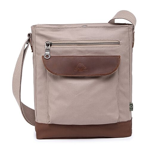 Click here for Tsd Brand Urban Light Canvas Crossbody Handbag - B... prices