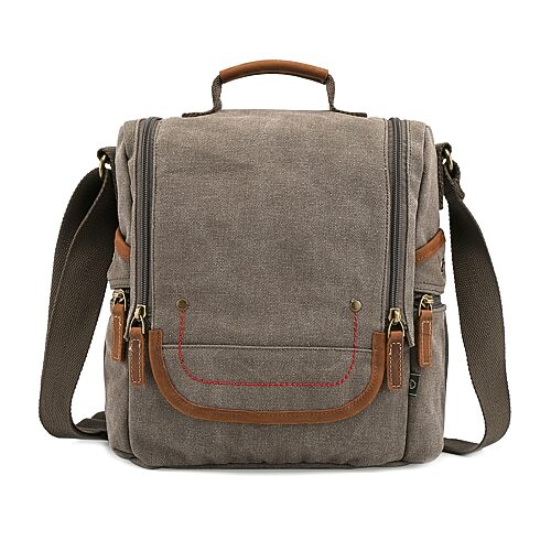 Click here for Tsd Brand Atona Traveler Canvas Crossbody Bag - Ol... prices