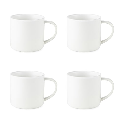 Click here for Loom + Forge Ren 4-pc. Coffee Mug  One Size  White prices