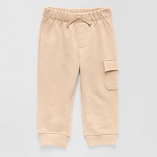 Click here for Okie Dokie Baby Boys Cuffed Regular Fit Jogger Pan... prices
