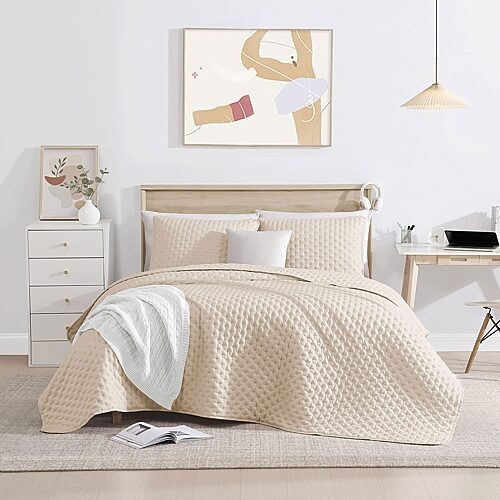 Click here for Swift Home Bubble Floral Farmhouse Pinsonic 3pc. Q... prices