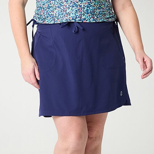 Click here for Free Country Plus Size Beach and Beyond Skort - Ma... prices