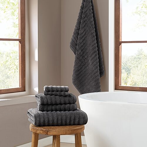 Click here for Brooklyn Loom Textured Zero Twist 6-pc. Bath Towel... prices