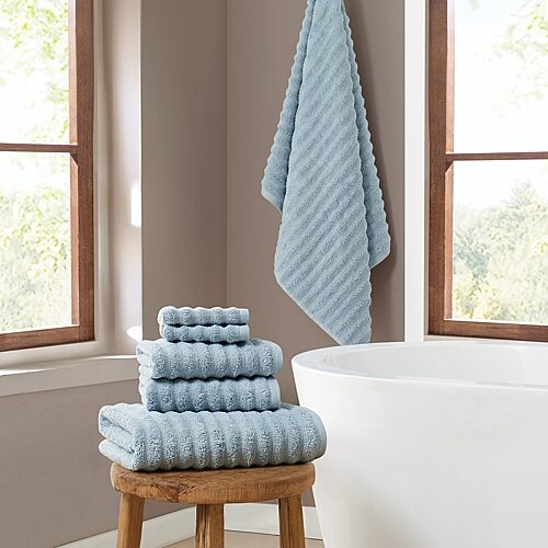 Click here for Brooklyn Loom Textured Zero Twist 6-pc. Bath Towel... prices
