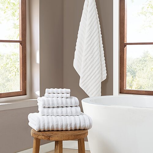 Click here for Brooklyn Loom Textured Zero Twist 6-pc. Bath Towel... prices