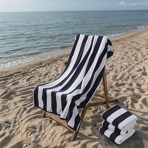 Click here for Oceanfront Resort Classic Cabana Stripe 4-pc. Beac... prices