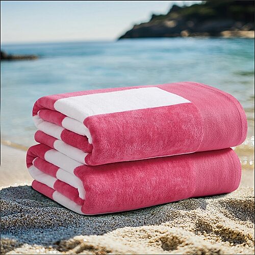 Click here for Oceanfront Resort Cabana Stripe Jacquard 2-pc. Bea... prices
