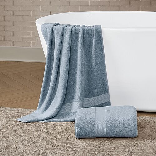 Click here for Brooklyn Loom Oversized Solid Turkish 2-pc. Bath S... prices
