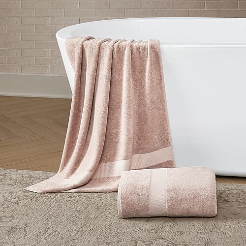 Click here for Brooklyn Loom Oversized Solid Turkish 2-pc. Bath S... prices