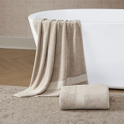 Click here for Brooklyn Loom Oversized Solid Turkish 2-pc. Bath S... prices