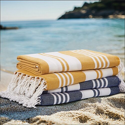 Click here for Oceanfront Resort Salty Stripe Turkish Sand Free 4... prices