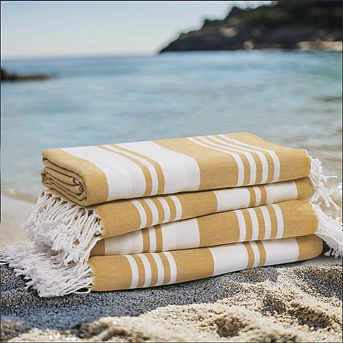 Click here for Oceanfront Resort Cotton Salty Stripe Sand-Free Tu... prices