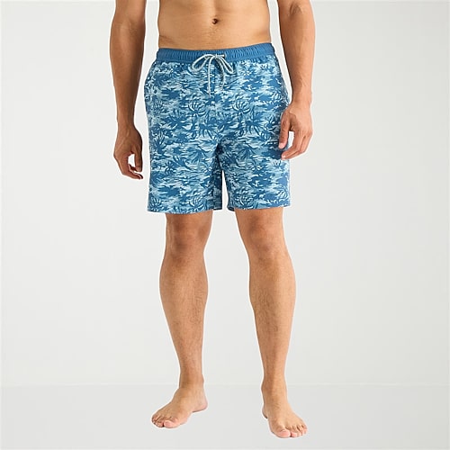 Click here for Free Country Mens Surf Camo Swim Short - Marine su... prices