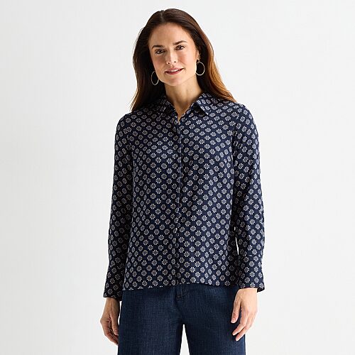 Click here for Liz Claiborne Womens Tall Fitted Long Sleeve Regul... prices