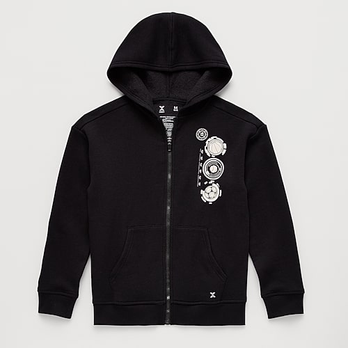 Click here for Xersion Little & Big Kid Boys Long Sleeve Fleece Z... prices