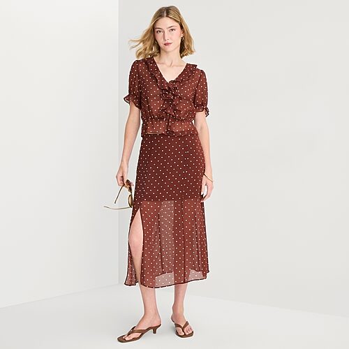 Click here for a.n.a Womens Midi Pencil Skirt  Xx-large  Brown prices