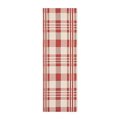 Click here for Safavieh Courtyard Collection Cori Plaid Indoor/Ou... prices
