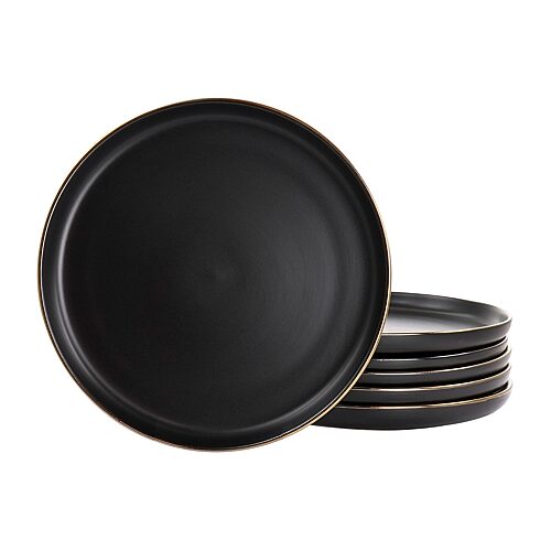 Click here for Elama Paul 6-pc. Stoneware Dinner Plate Set  One S... prices