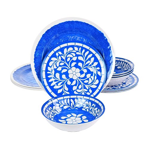 Click here for Elama Nelly 12-pc. Melamine Dinnerware Set  One Si... prices