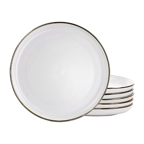Click here for Elama Arthur 6-pc. Stoneware Dinner Plate Set  One... prices