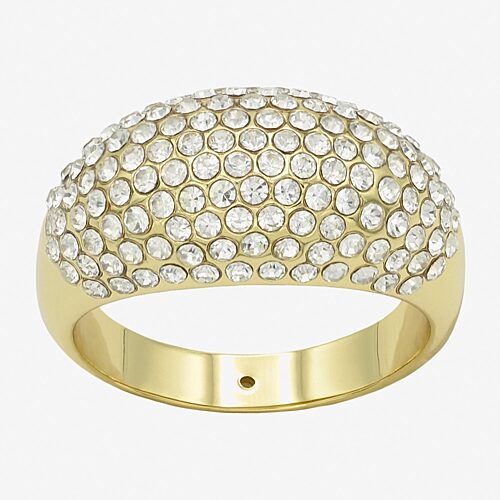 Click here for Sparkle Allure Womens Crystal 14K Gold Over Brass... prices