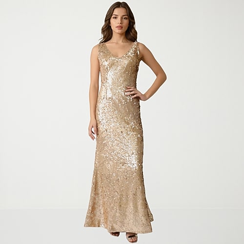 Click here for Rene by Rene Ruiz Collection Womens Sleeveless Eve... prices